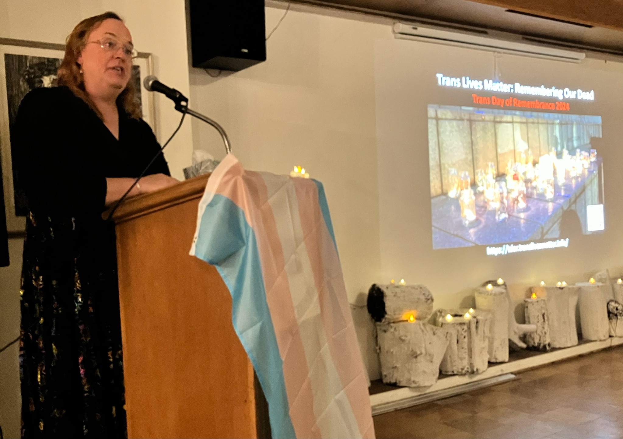 At Transgender Day of Remembrance, Lawrence community urges strength ...